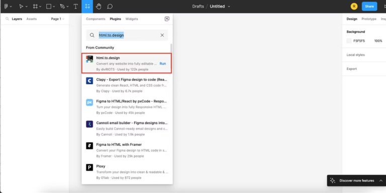 Hướng dẫn chuyển đổi trang Web bất kỳ sang thiết kế Figma - HTECOM ...