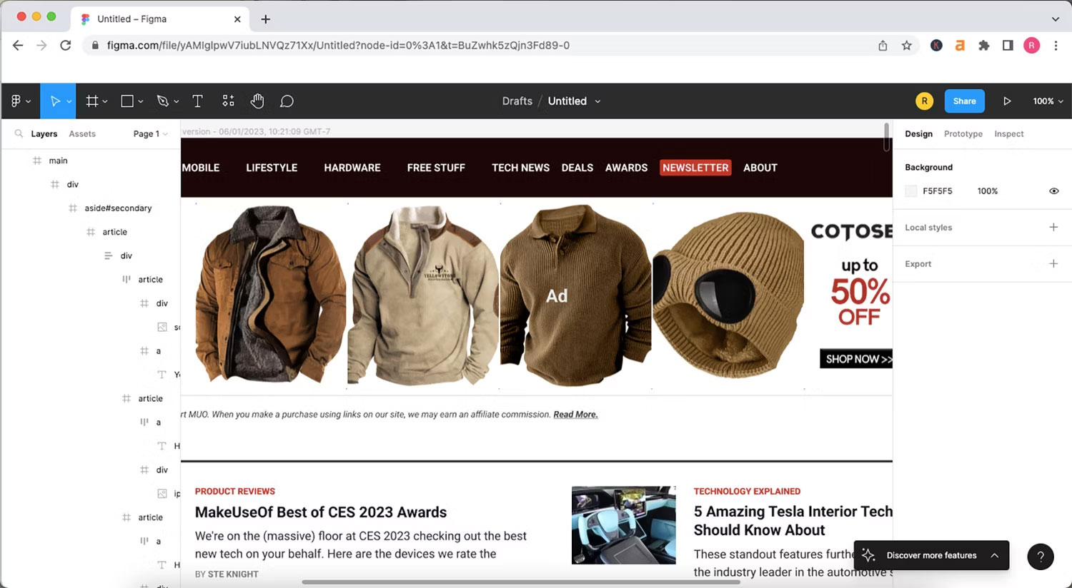 Hướng dẫn chuyển đổi trang Web bất kỳ sang thiết kế Figma - HTECOM ...